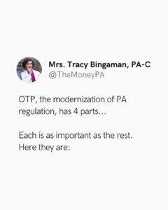 The Future of the PA Profession | tracybingaman.com